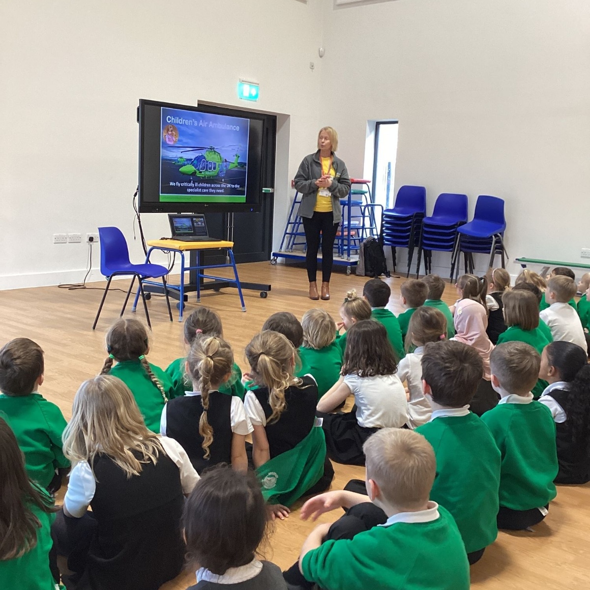 Foxbridge Primary School - Air Ambulance Assembly